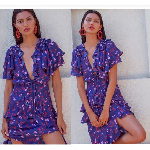 La Maison Talulah | Dresses | La Maison Talulah The Yearning Ruffle ...